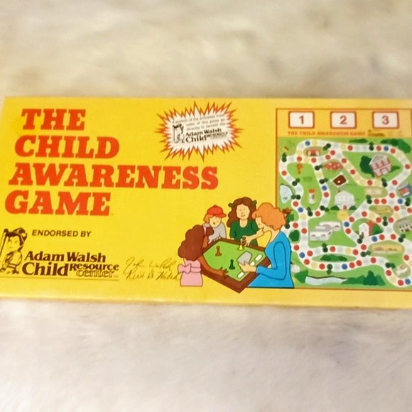 Toys | Vintage 1985 The Child Awareness Game Signed John Walsh | Poshmark